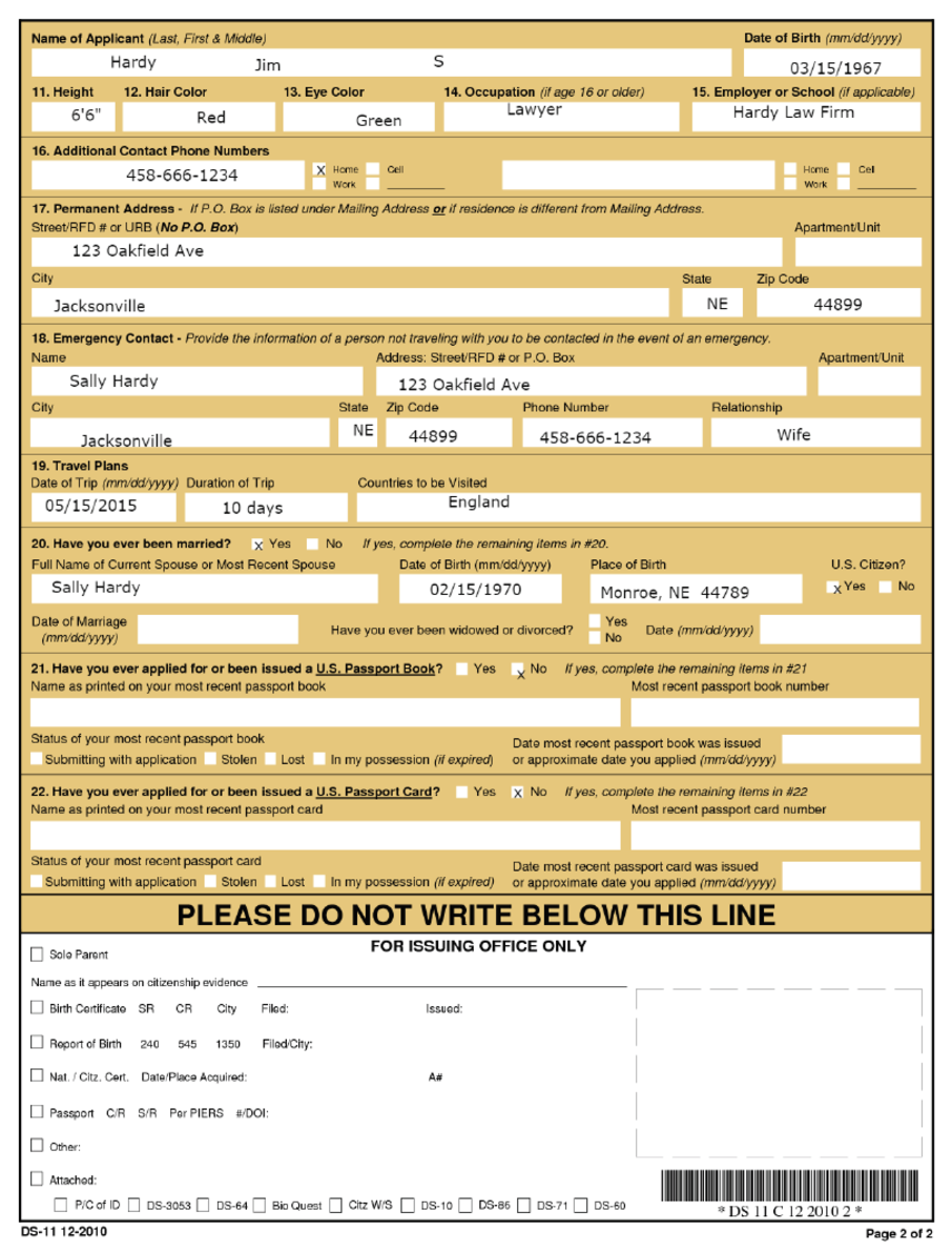 DS 11 Template Create A Free DS 11 Form 